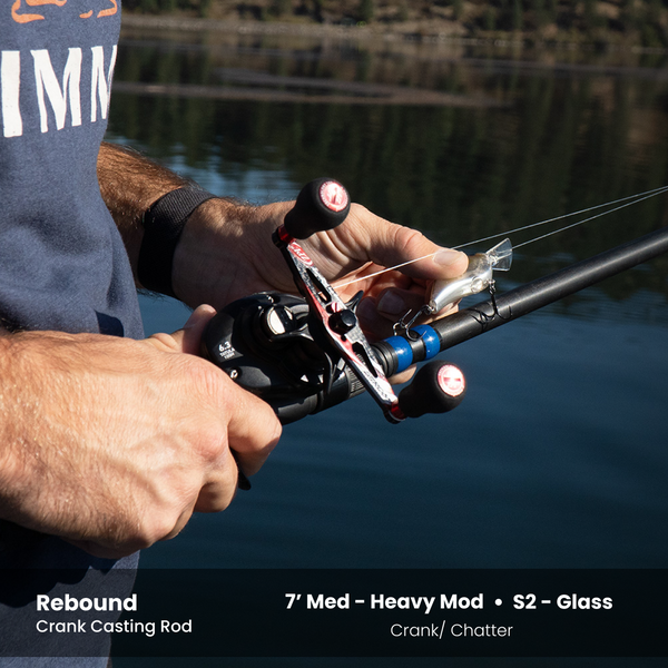 Crank Casting Bass Fishing Rod - Premier Bass Fishing Rod – Alpha Angler
